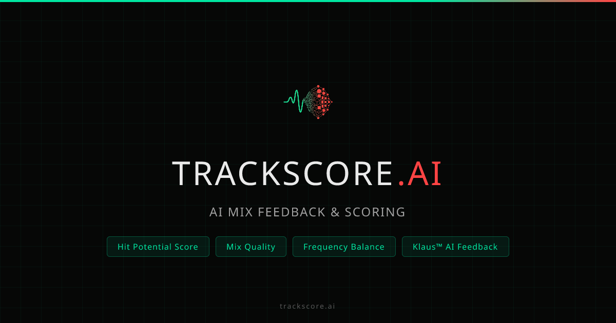 TRACKSCORE.AI — AI Mix Feedback & Scoring for Electronic Music Producers